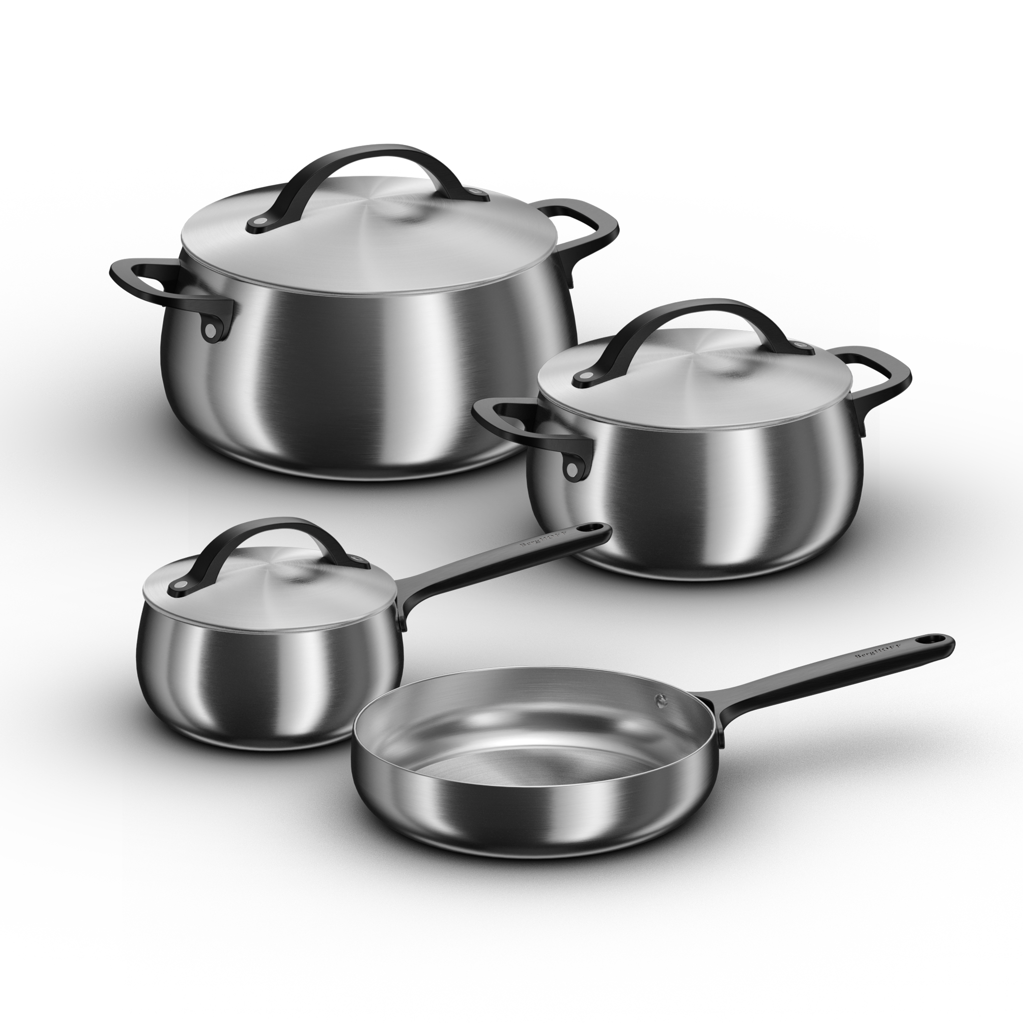 Stainless Steel Cookware Set (7-Piece) – Everyday Essentials | Belly ...